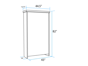 Murphy Bed Dimensions Guide – The Wall Bed Factory
